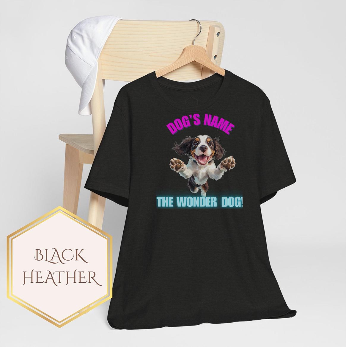 English Springer Spaniel the Wonder Dog! Personalised T-shirt Pet Name ...