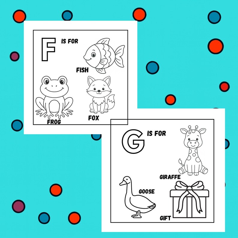 ABC Coloring Book for Preschoolers: Fun A-Z Printable (PDF Download ...
