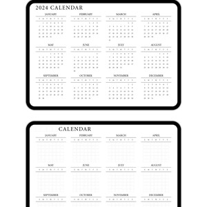 White Digital Planner - Etsy