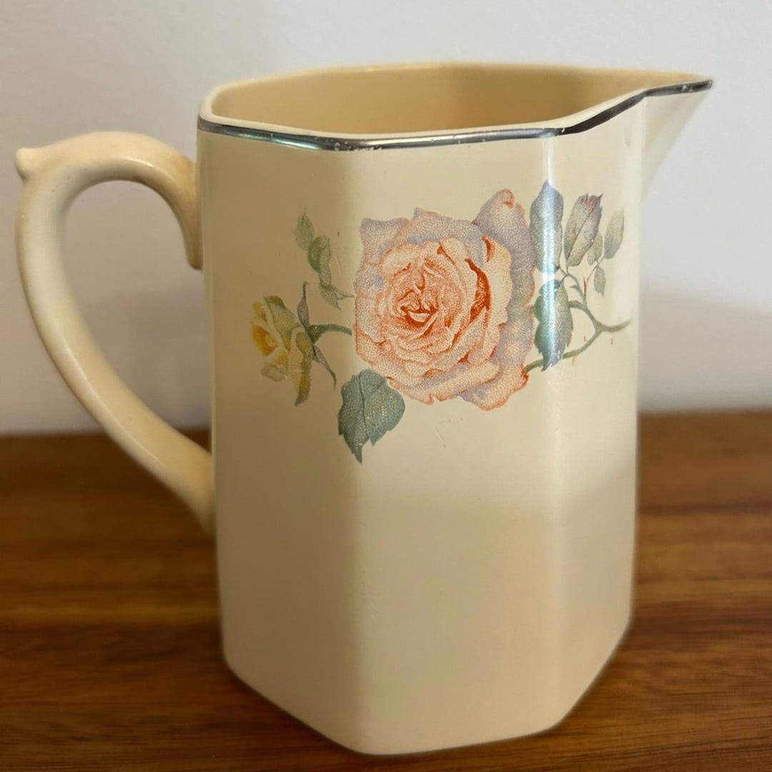 Vintage Homer Laughlin Small Pitcher/creamer - Etsy