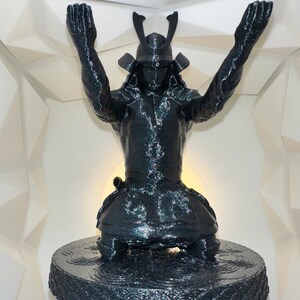 3D Printed Samurai Pen Holder: Fantasy Desk Organizer - Etsy