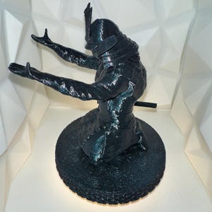3D Printed Samurai Pen Holder: Fantasy Desk Organizer - Etsy