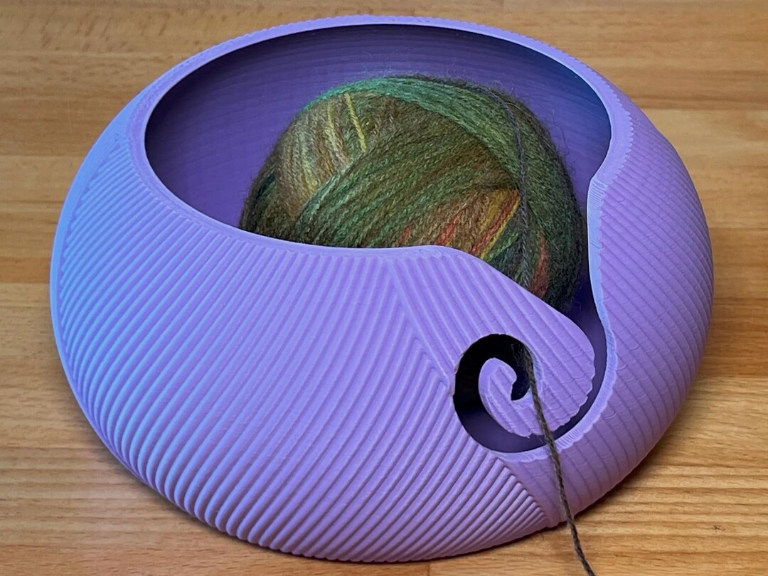 Yarn Ball Bowl Your Perfect Crafting Companion 3D Printed Two Sizes ...