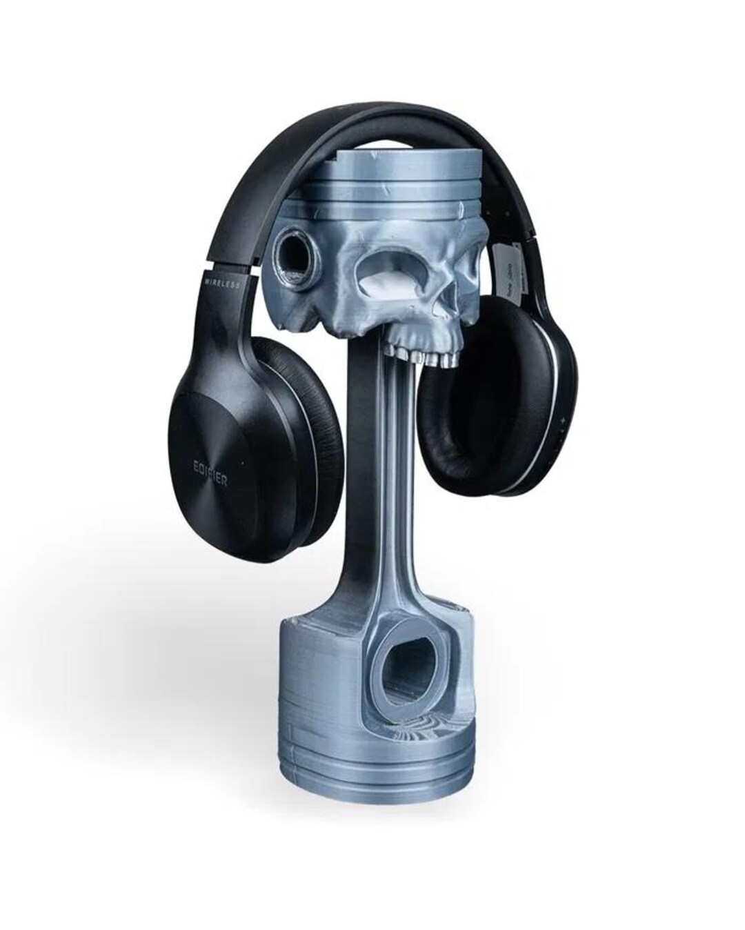 Piston Rod Reaper Skull Headphone Stand – 3D Printed Gaming Headset ...