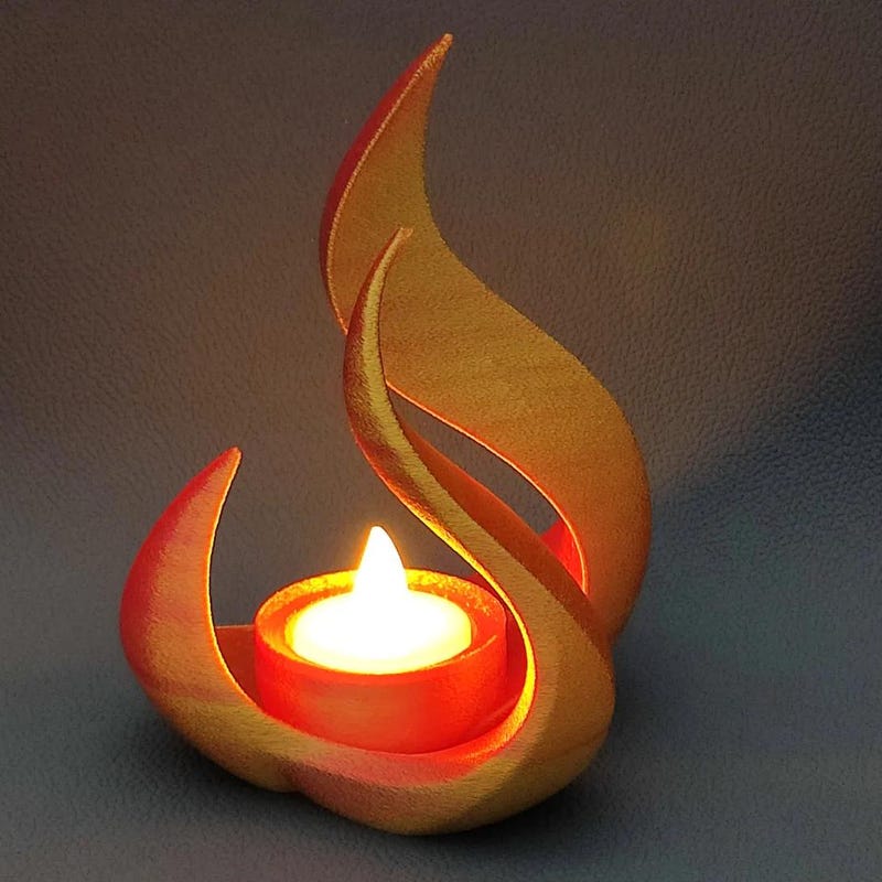 Tea Light Holder - Etsy