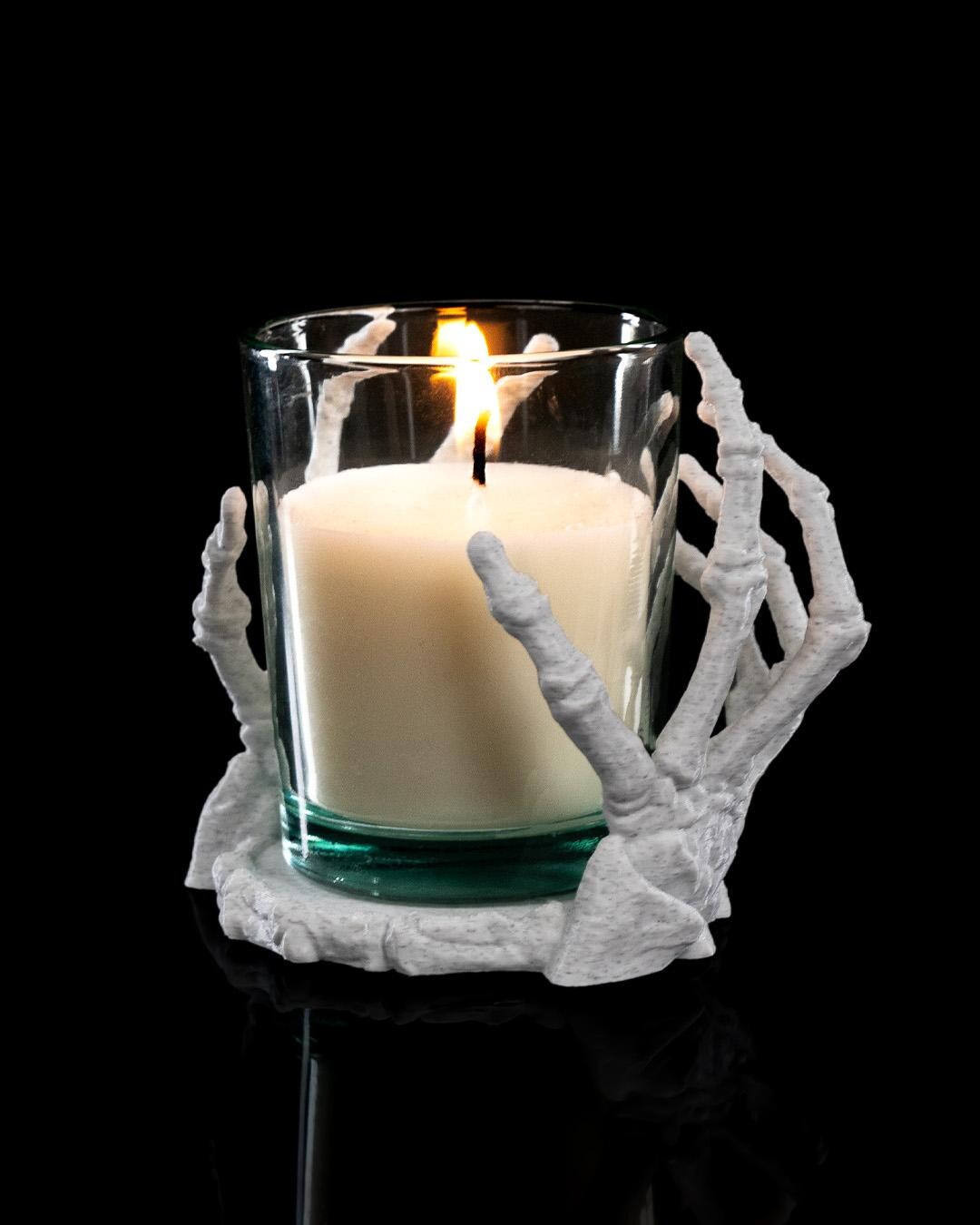 Skeleton Hands Candle Holder Spooky 3D Printed Gift Halloween Decor ...