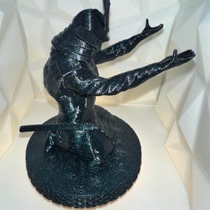 3D Printed Samurai Pen Holder: Fantasy Desk Organizer - Etsy