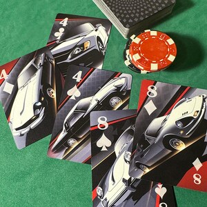 Car Cards – illustrated Classic Car Poker Deck - Etsy