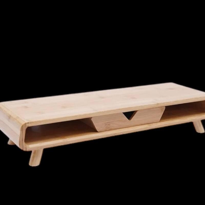 Wood Monitor Stand. Monitor Stand. Solid Bamboo Laptop Stand ...