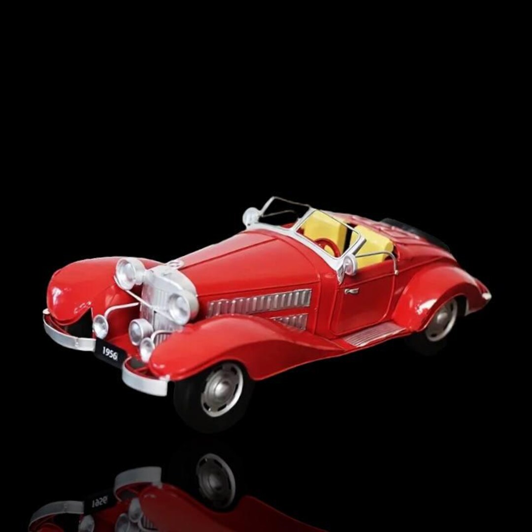 Vintage Classic Car Model Scale 1:12 – Handcrafted Iron Car for Living ...