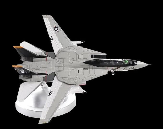 Arrowmodelbuild F-14 Tomcat Fighter Built & Painted 1/72 Model Kit ...