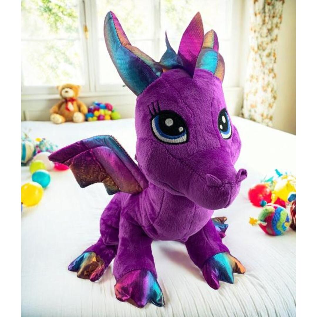 DIY Purple Dragon Stuffie Kit – Fun Kids Activity With Heart ...