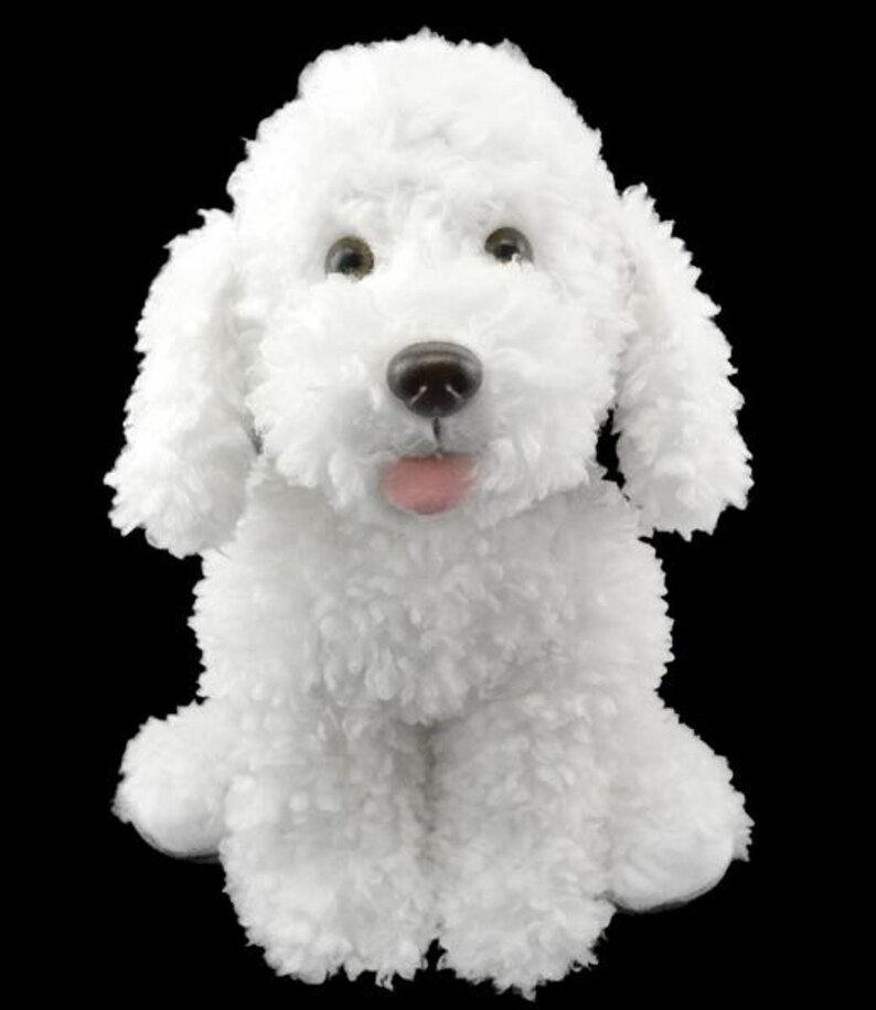 Build Your Own White Scruffy Dog Stuffed Animal Kit 16" – Unique Gift ...