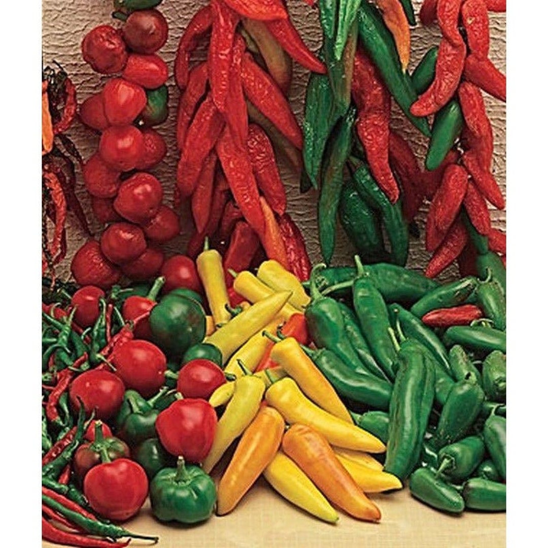 Mexican Hot Mix Pepper Seeds - Etsy