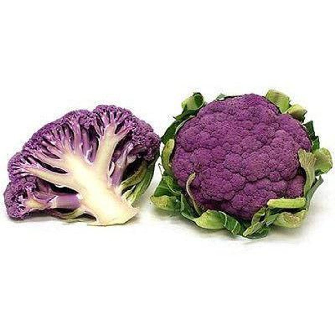 Italian Purple Cauliflower Seeds - Etsy