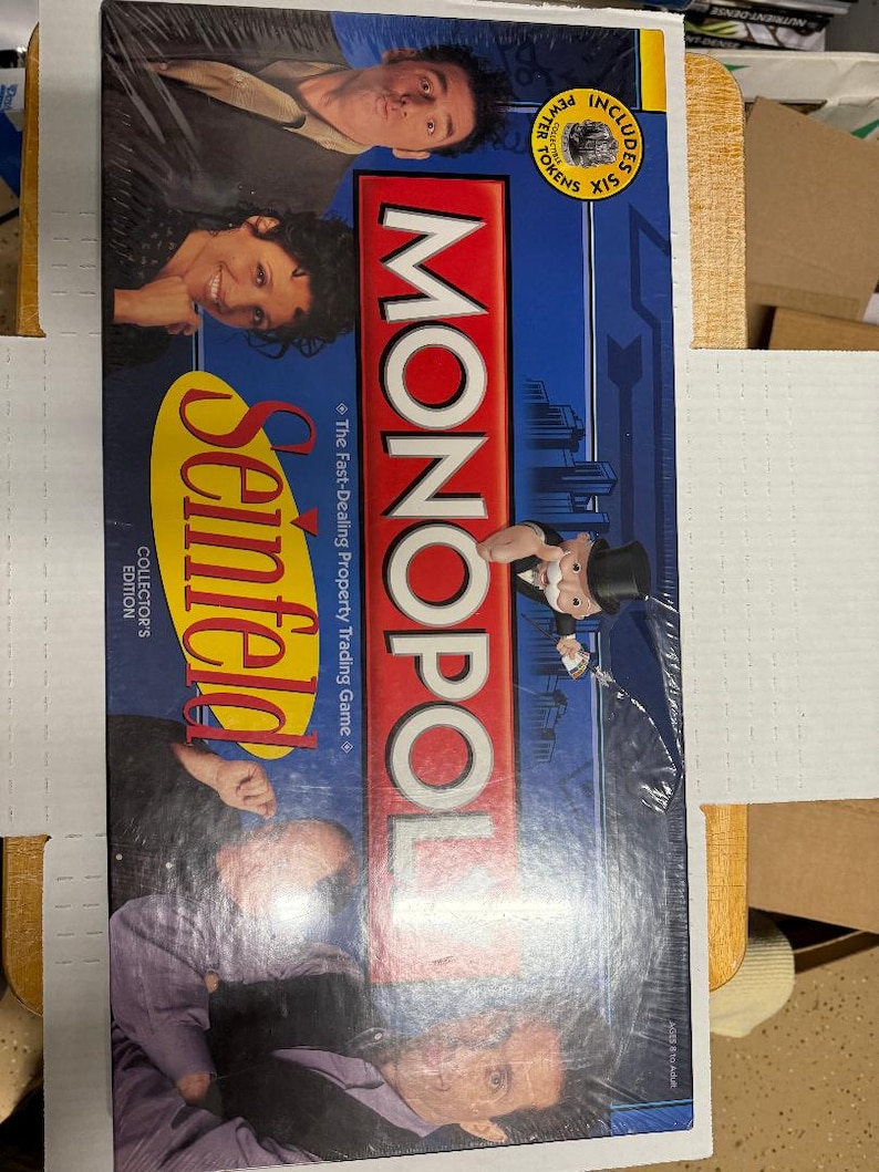 Seinfeld Monopoly Board Game 2009 - Etsy