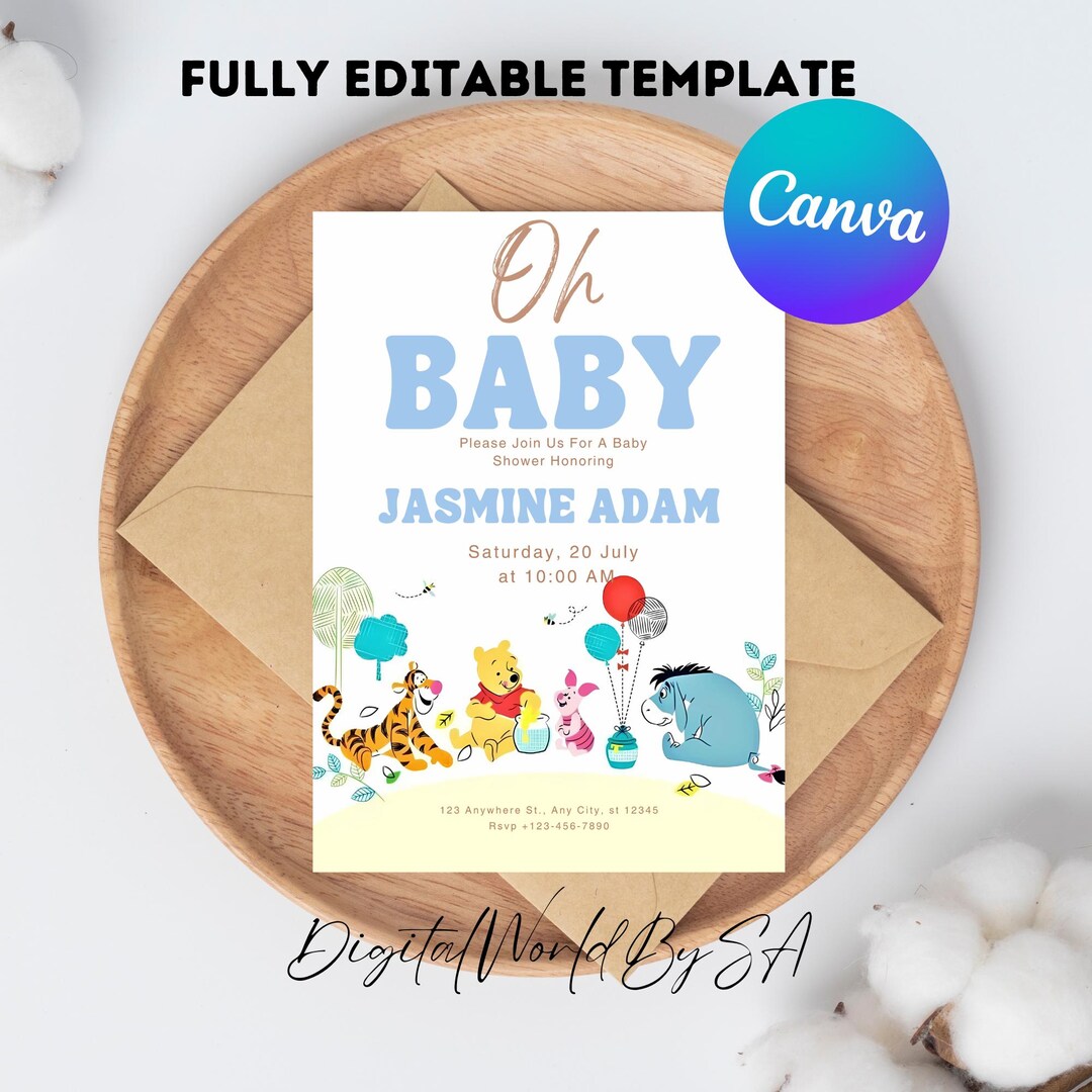 Editable Bingo Birthday Invitation Invite Digital 5x7 Game Party Night ...