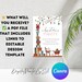 Christmas Party Invitation, Editable Christmas Santa Claus Hat ...