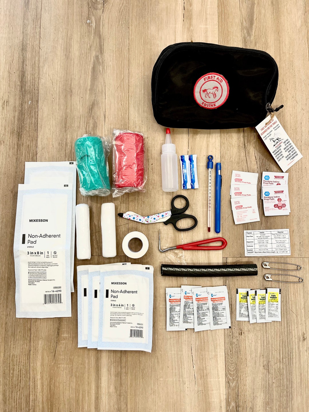 Horse First Aid, Designed for Trail Riders. Equine First Aid Kit - Etsy