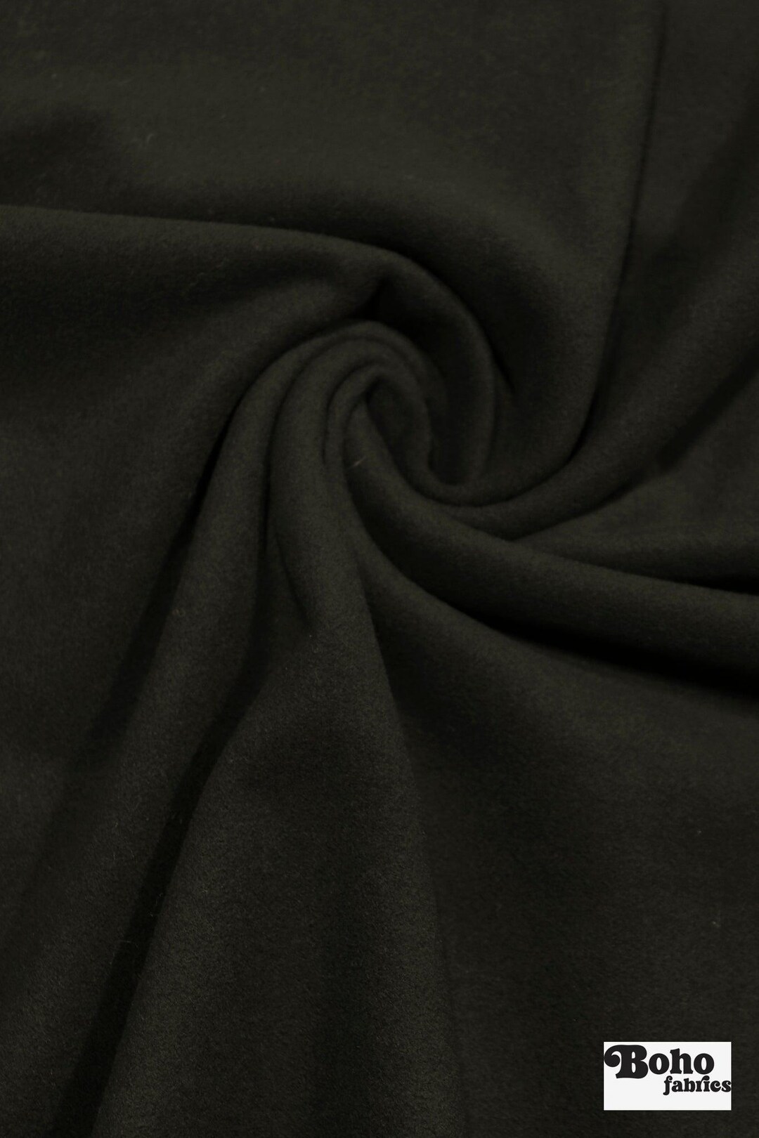 Deep Olive Green Italian Wool Coating Fabric - Etsy