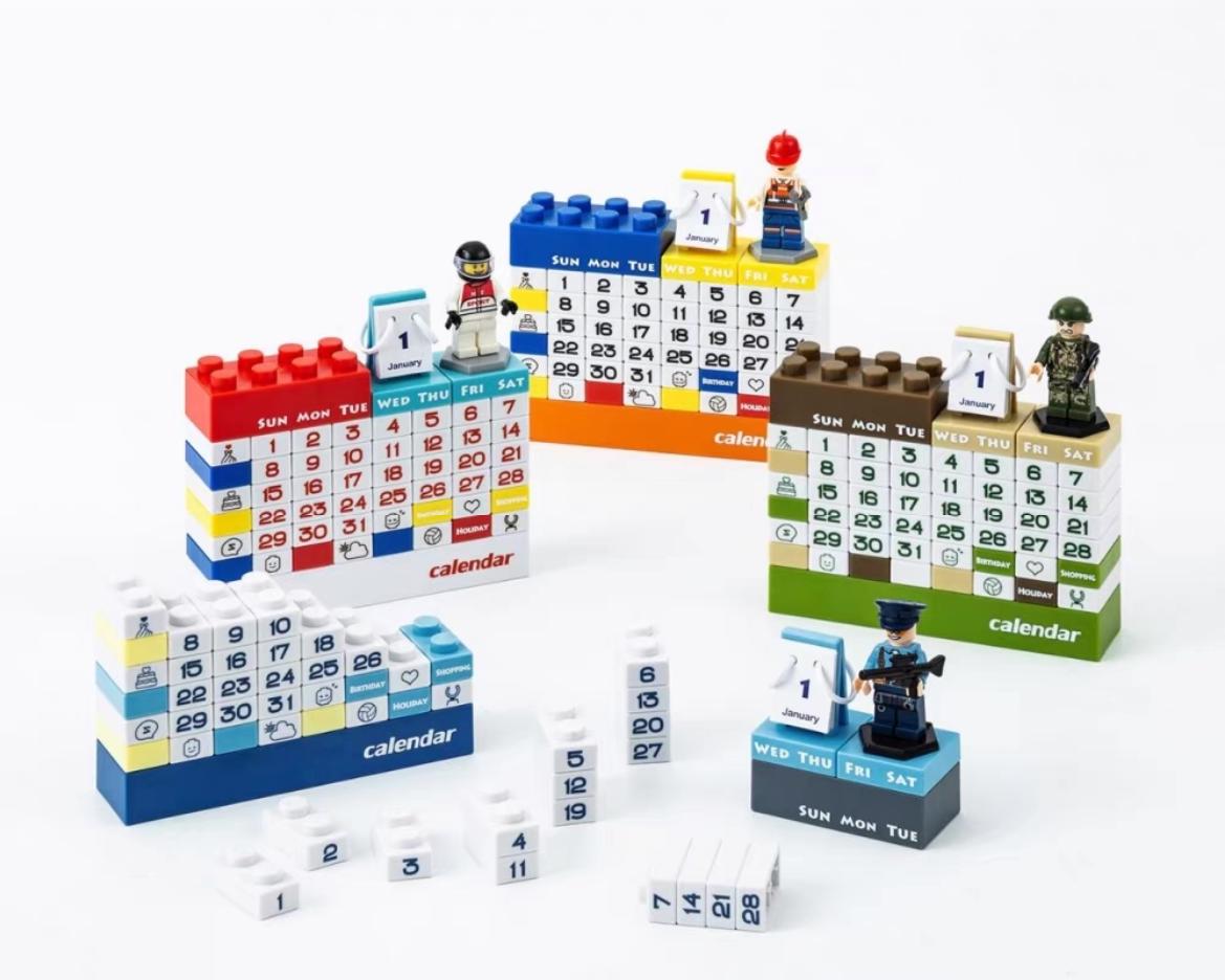 DIY Brick Calendar Kit Build Your Own Custom Calendar Multiple Design ...