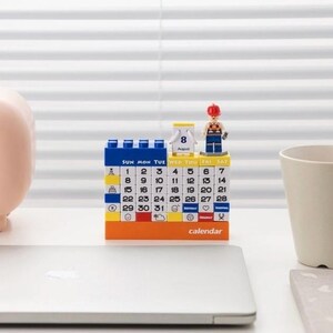 DIY Brick Calendar Kit Build Your Own Custom Calendar Multiple Design ...