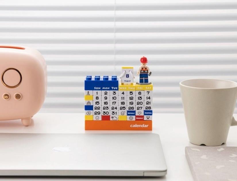 DIY Brick Calendar Kit Build Your Own Custom Calendar Multiple Design ...