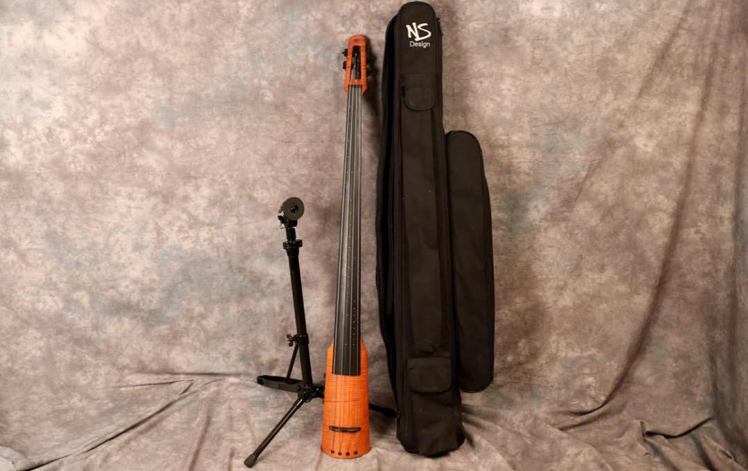 Wav 4 Electric Upright Bass Cherry - Etsy
