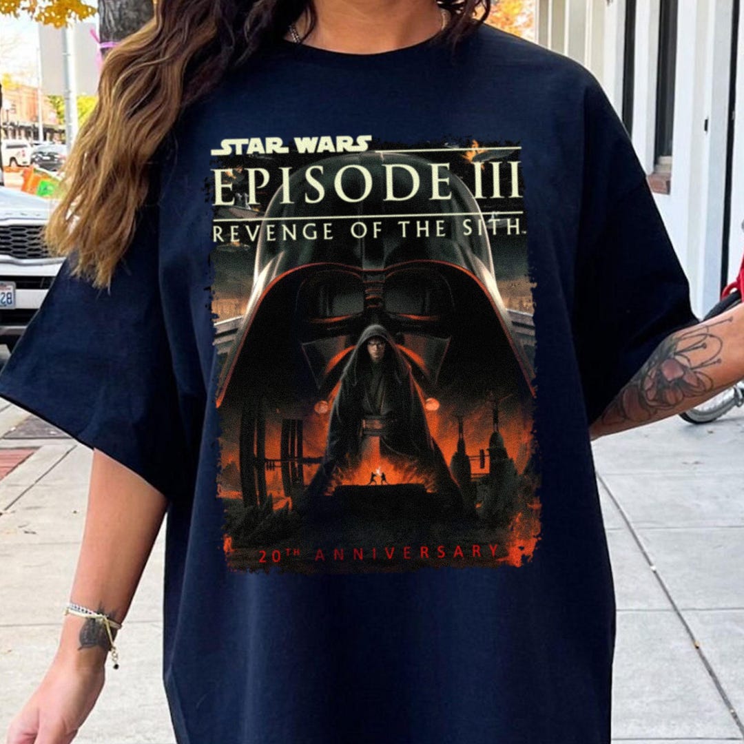 Revenge of the Sith Episode 3 II Anakin Vader Comfort T-shirt, Starwars ...