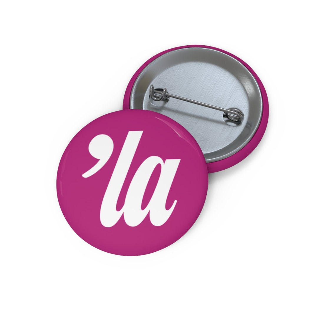 Comma La Pin, Kamala Harris Presidential Pin Buttons, Madam President ...