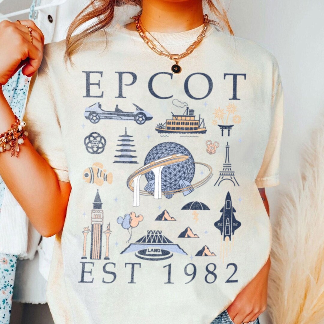 Epcot Park Little Things Est 1982 Comfort Color T-shirt, Valentine Gift ...