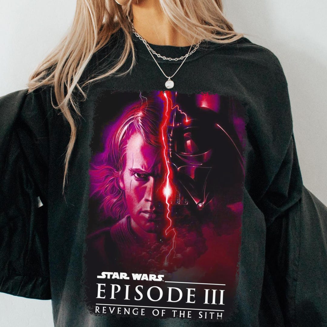 Star Wars Darth Vader Half Face Anakin Skywalker Comfort T-shirt ...