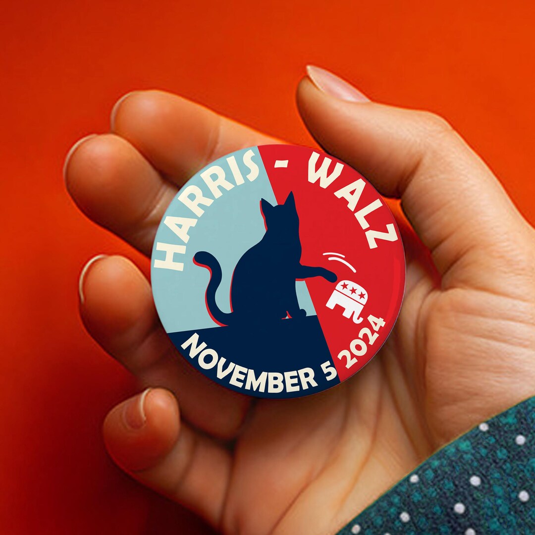 Kamala Harris 2024 Victory Pin Buttons, Kamala Harris President ...