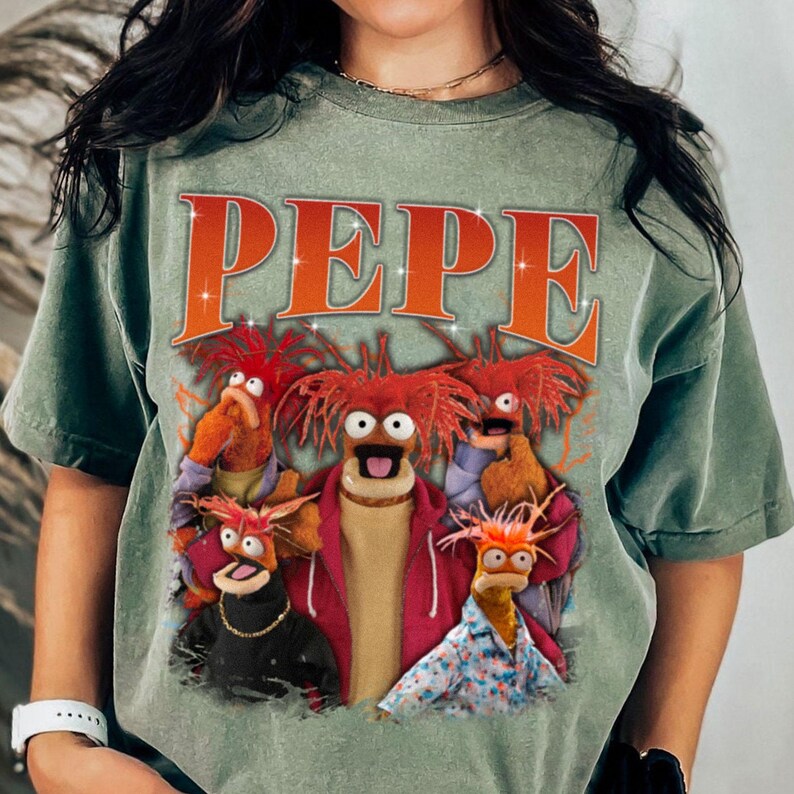 Pepe the King Prawn Comfort Color Shirt, Trending Unisex Tee ...