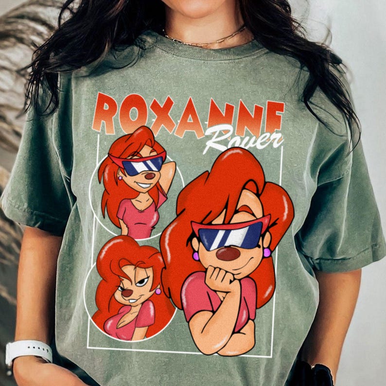 Max Goof and Roxanne Rover Couple Retro Comfort T-shirt, 30th ...