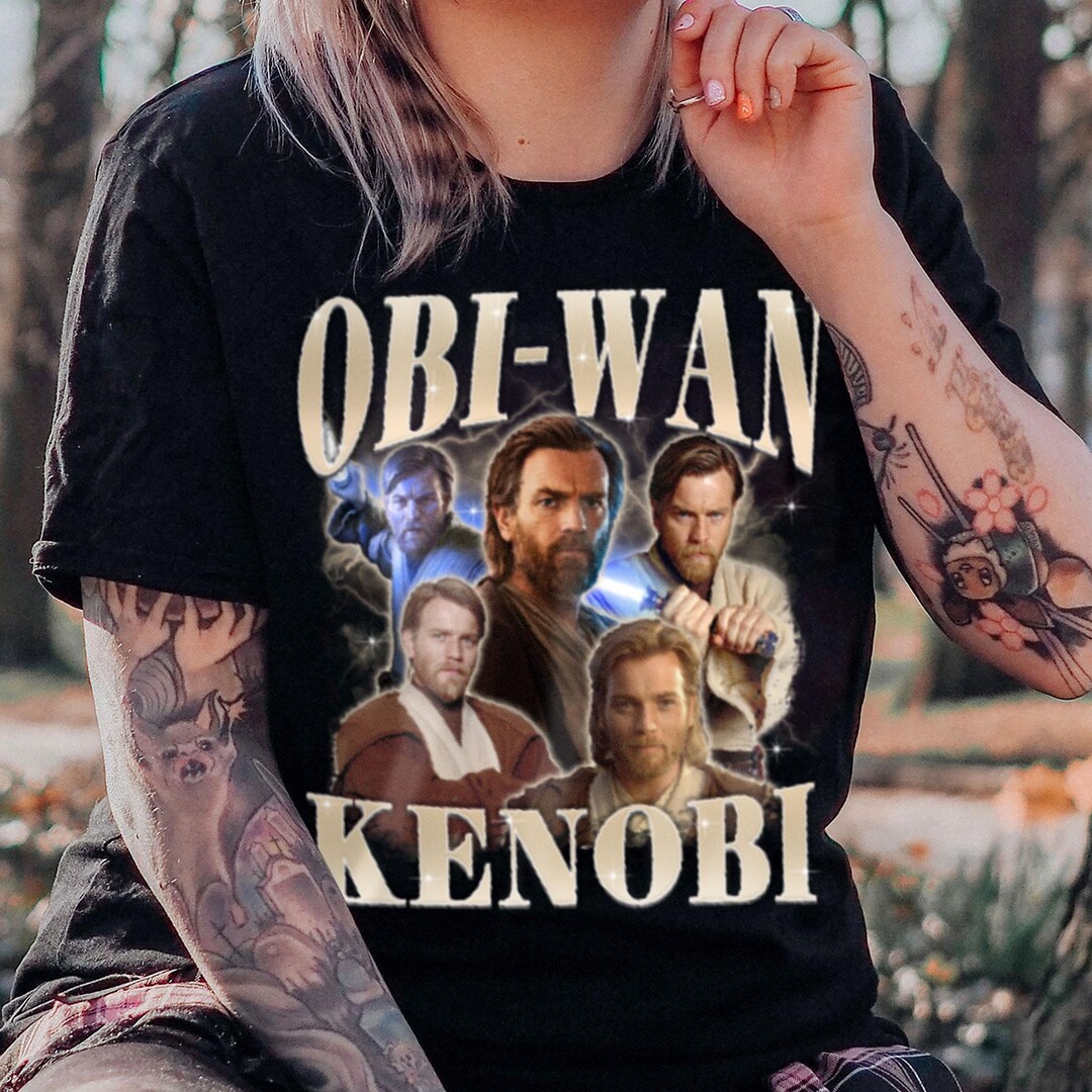 Obi-wan Kenobi Comfort Colors T-shirt, Disney Trip Tee - Etsy