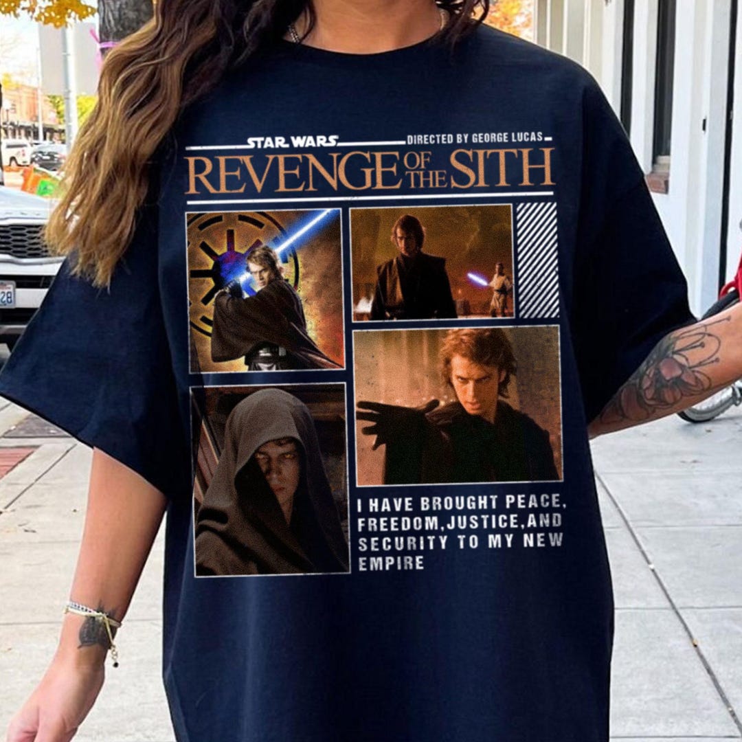 Anakin Skywalker Revenge of the Sith Comfort Colors T-shirt - Etsy