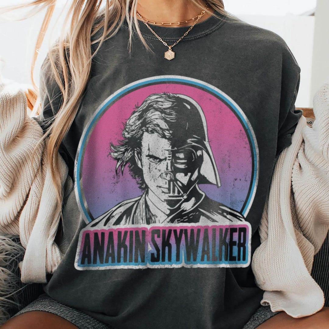 Anakin Skywalker Darth Vader Pastel Comfort T-shirt, Starwars Episode ...