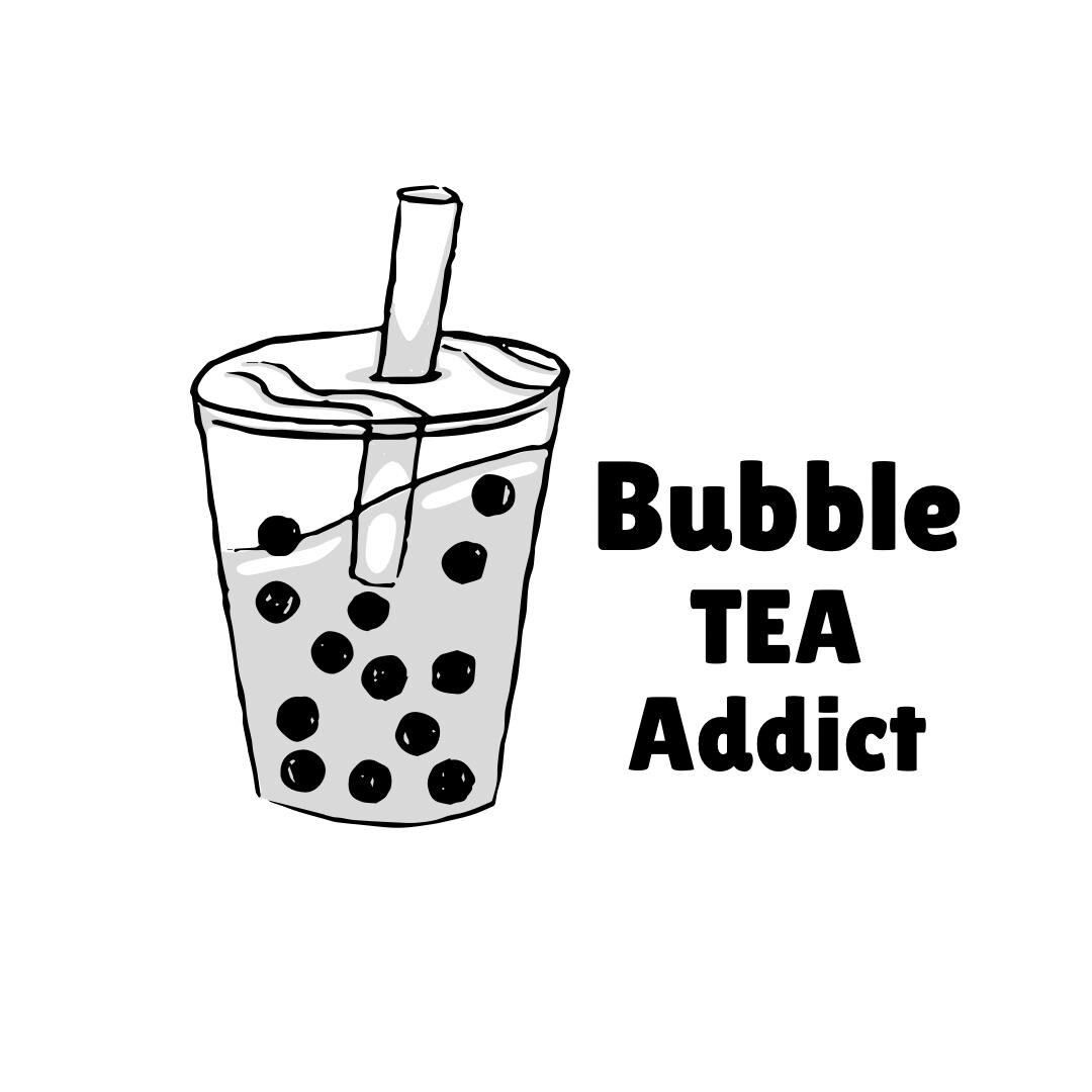 Bubble Tea Addict, DTF Transfer - Etsy