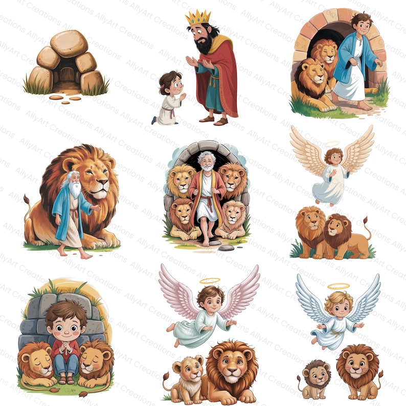 Old Testament Clipart - Biblical Character Clipart - Bible Story ...