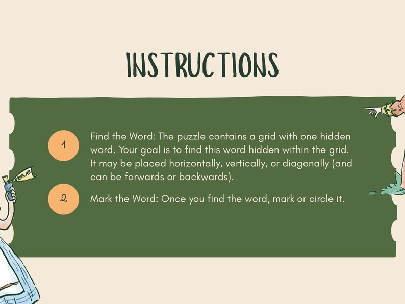 Find the Fox Word Search Game: Fun Puzzle Activity (PDF) - Etsy