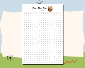 Find the Fox, Printable Single Word Search Games, Fun Educational ...