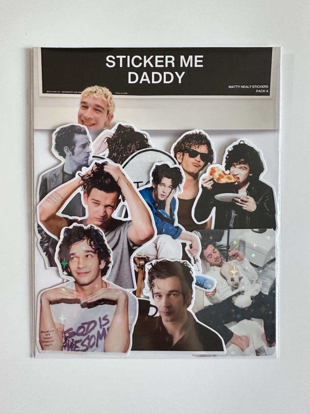 The 1975 Matty Healy Sticker Pack 4 – Band Merch, Fan Art, Album ...