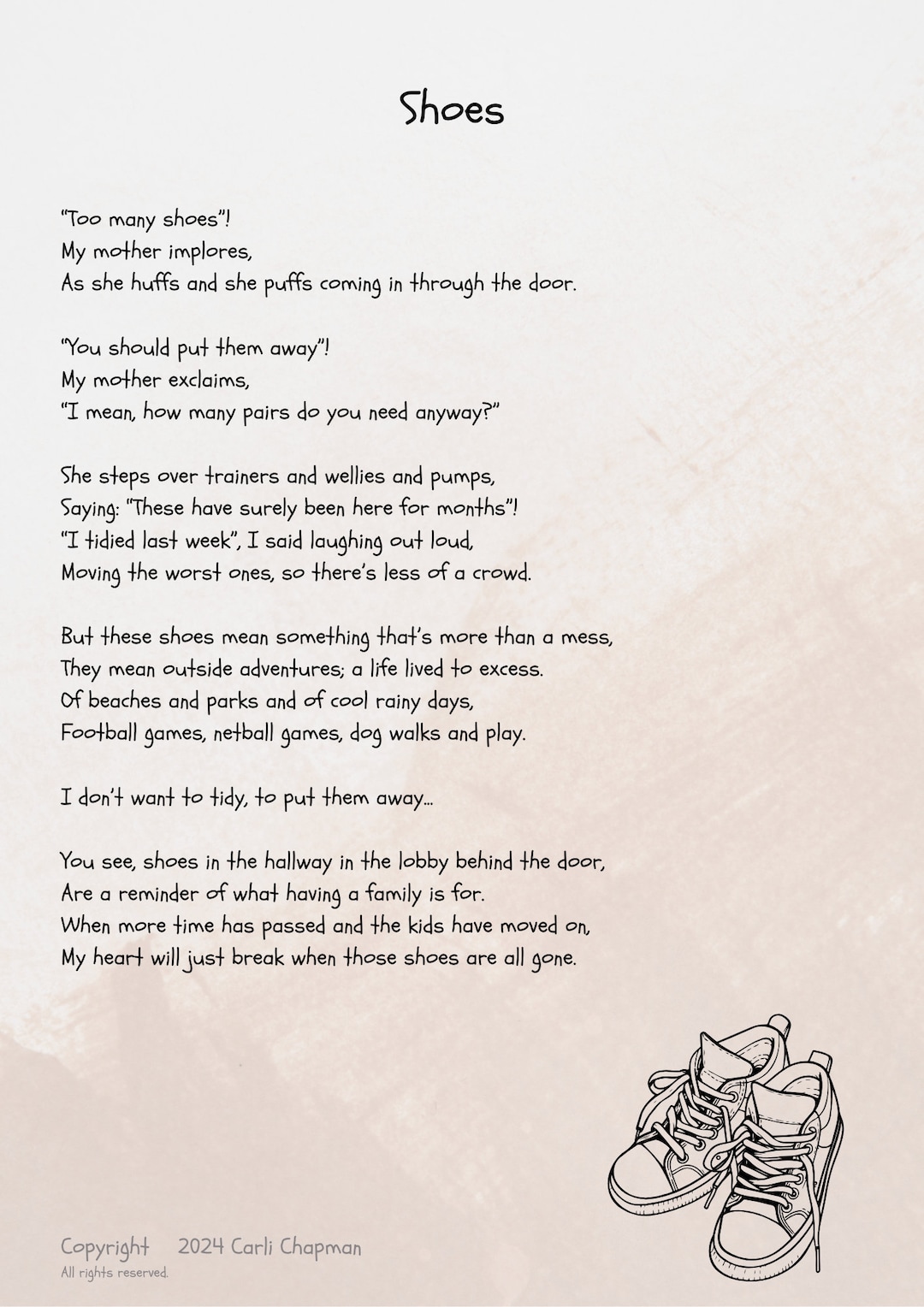 Poetry Wall Art. Moving Words to Download, Print and Display in Your ...