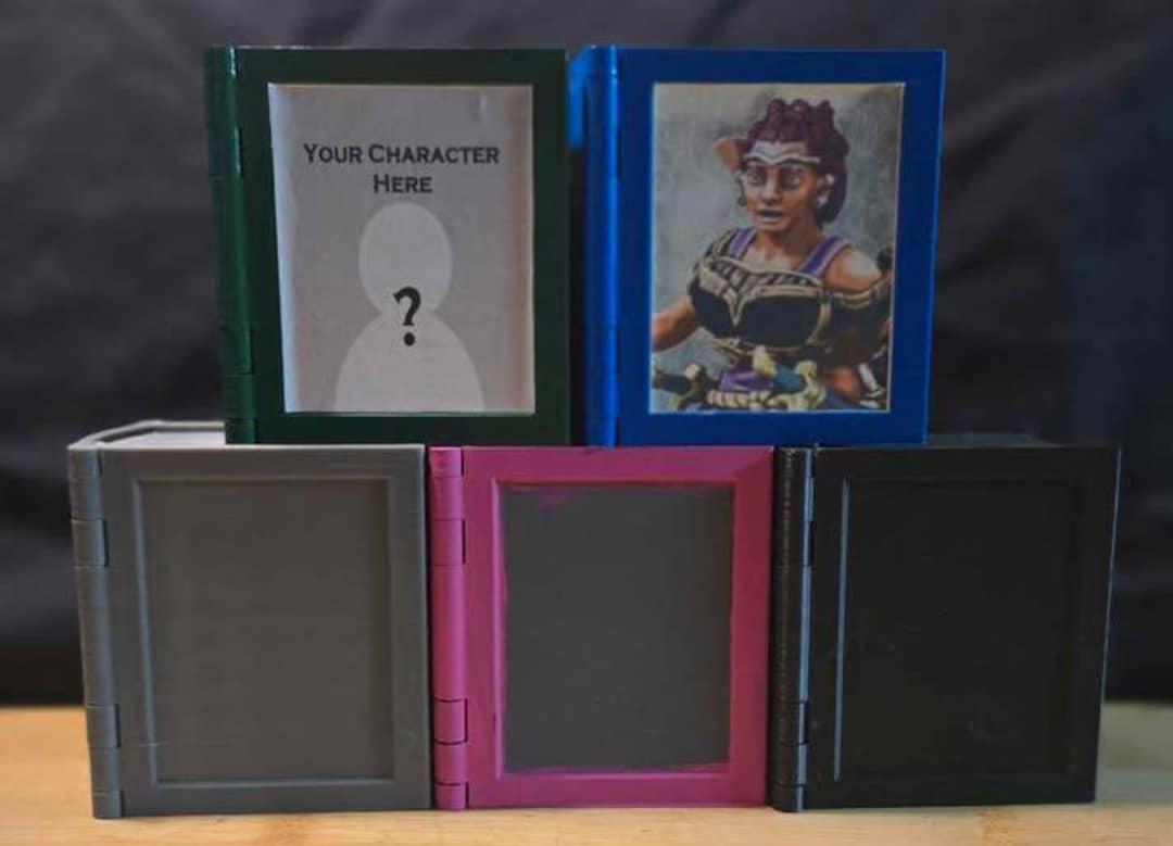 DND Character Tome Case - Etsy
