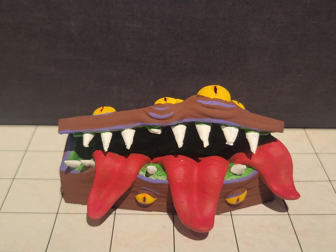 Coffin Mimic Tabletop Statuette - Etsy