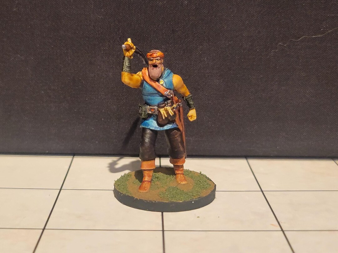 28mm Fighter With Scimitar - Etsy