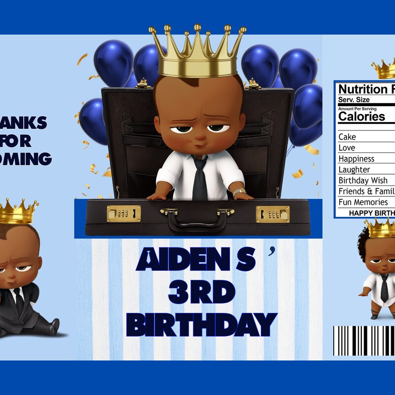 Boss Baby Gift Bag - 60+ Gift Ideas for 2024