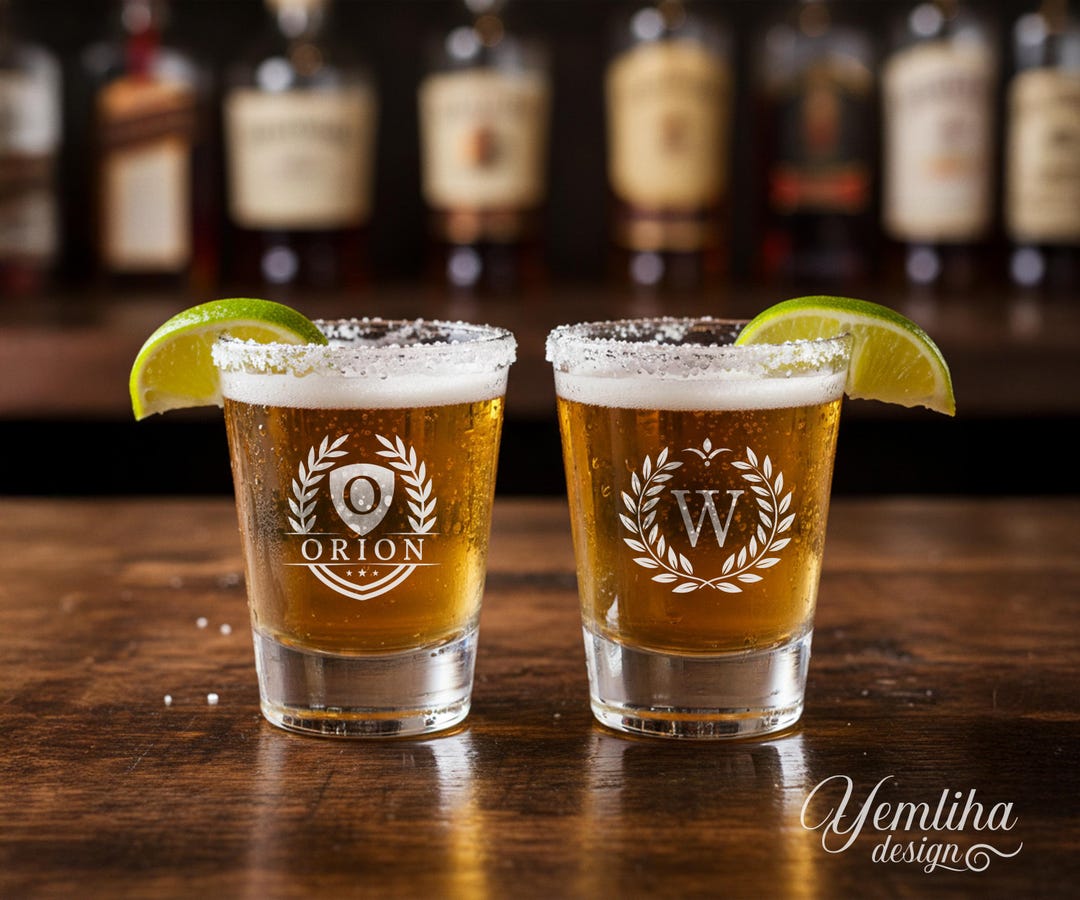 Custom Engraved Shot Glass, Personalized Shot Glass, Groomsmen Gift ...