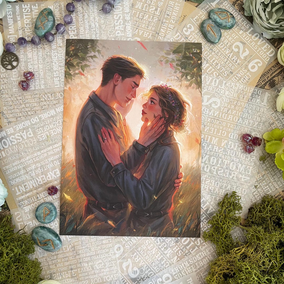 Art Print Divine Rivals - Etsy